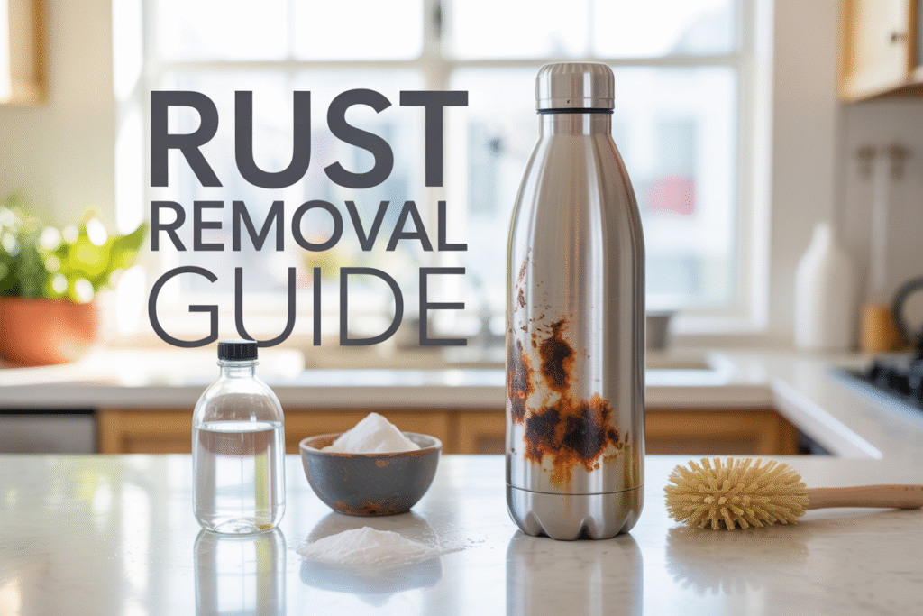 How to Remove Rust from Insulated Water Bottle: Best Ways