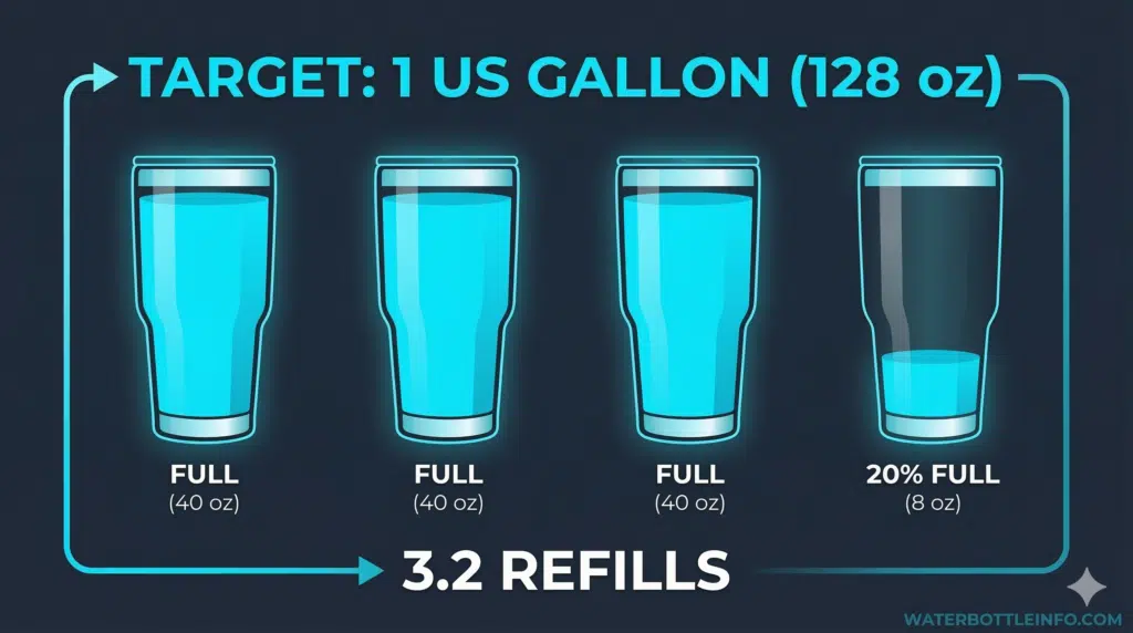 How Many Ounces in a Gallon? [Hydration Converter Tool]