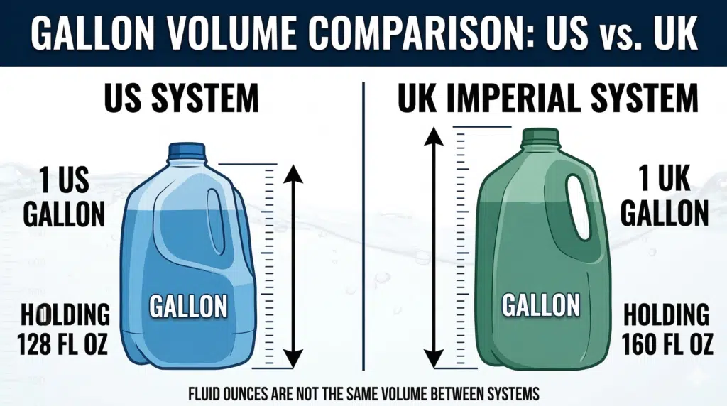 How Many Ounces in a Gallon? [Hydration Converter Tool]